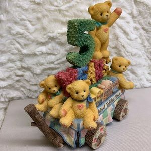 Cherished Teddies | Accents | Cherished Teddies Five Teddies On A Float ...